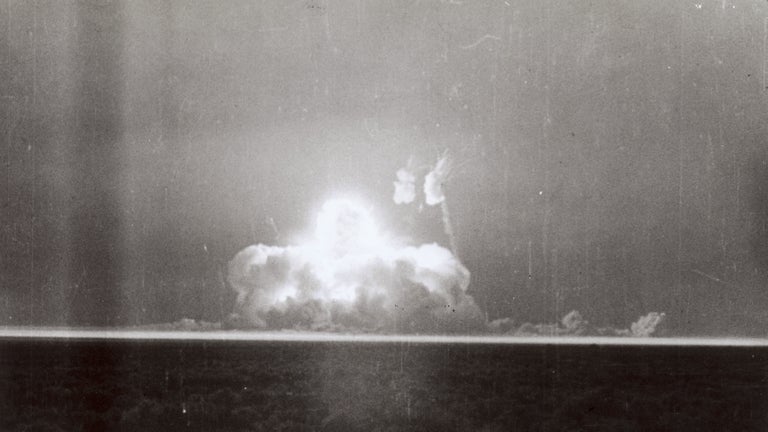 Atomic Bomb Test Color