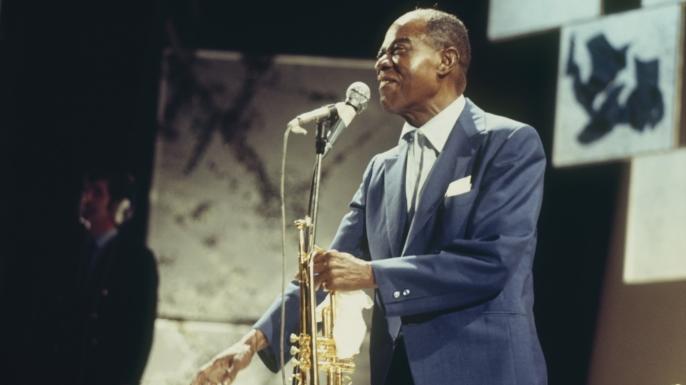 1920s Louis Armstrong Jazz Legend Louis Armstrong Played The Cornet In