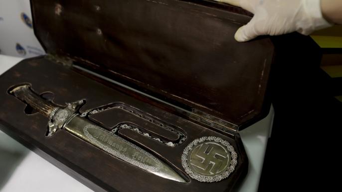 Hidden Bookshelf Passageway Reveals Disturbing Nazi Collection in ...