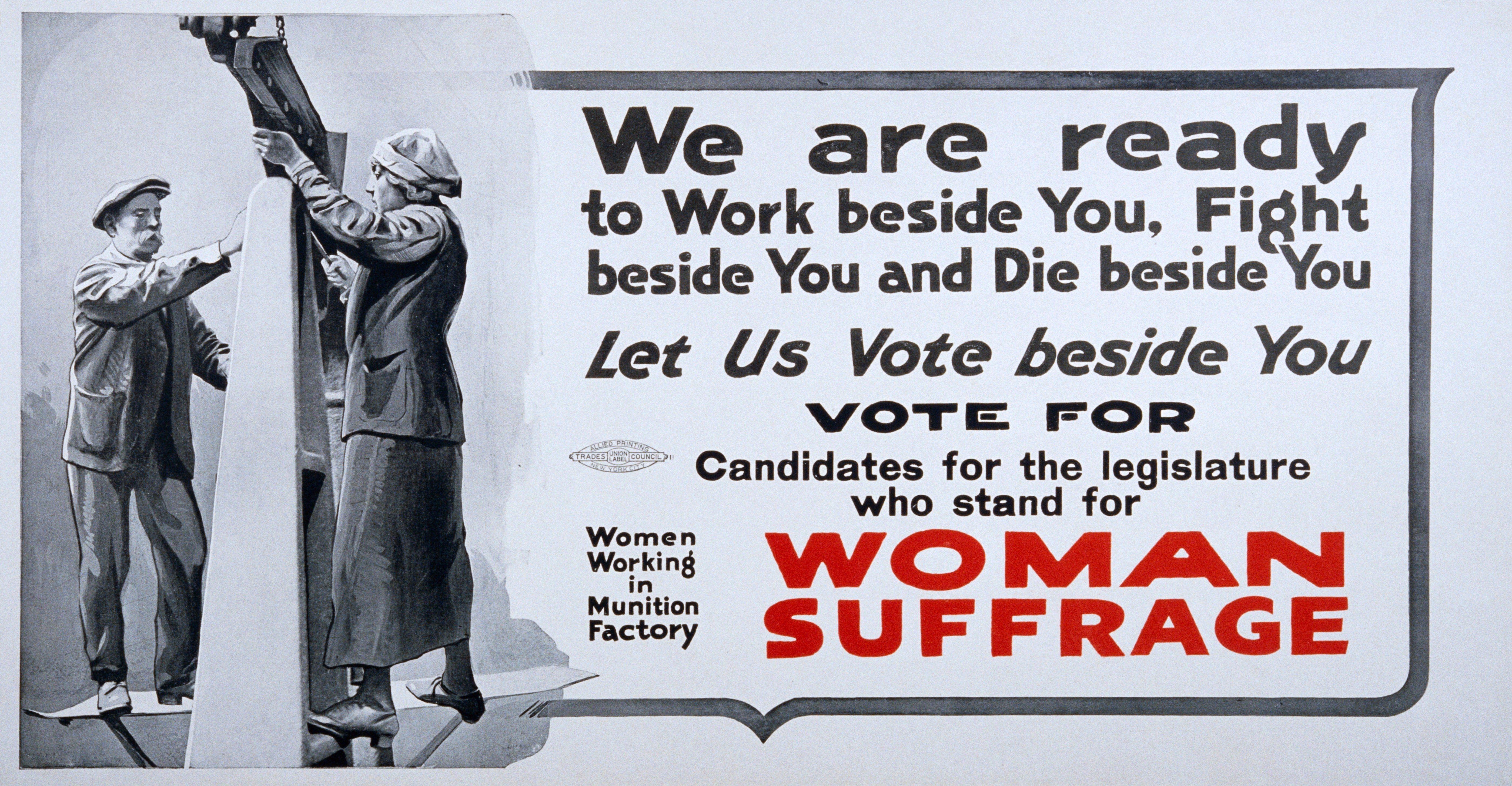 American Women Fought for Suffrage for 70 Years. It Took WWI to Finally ...