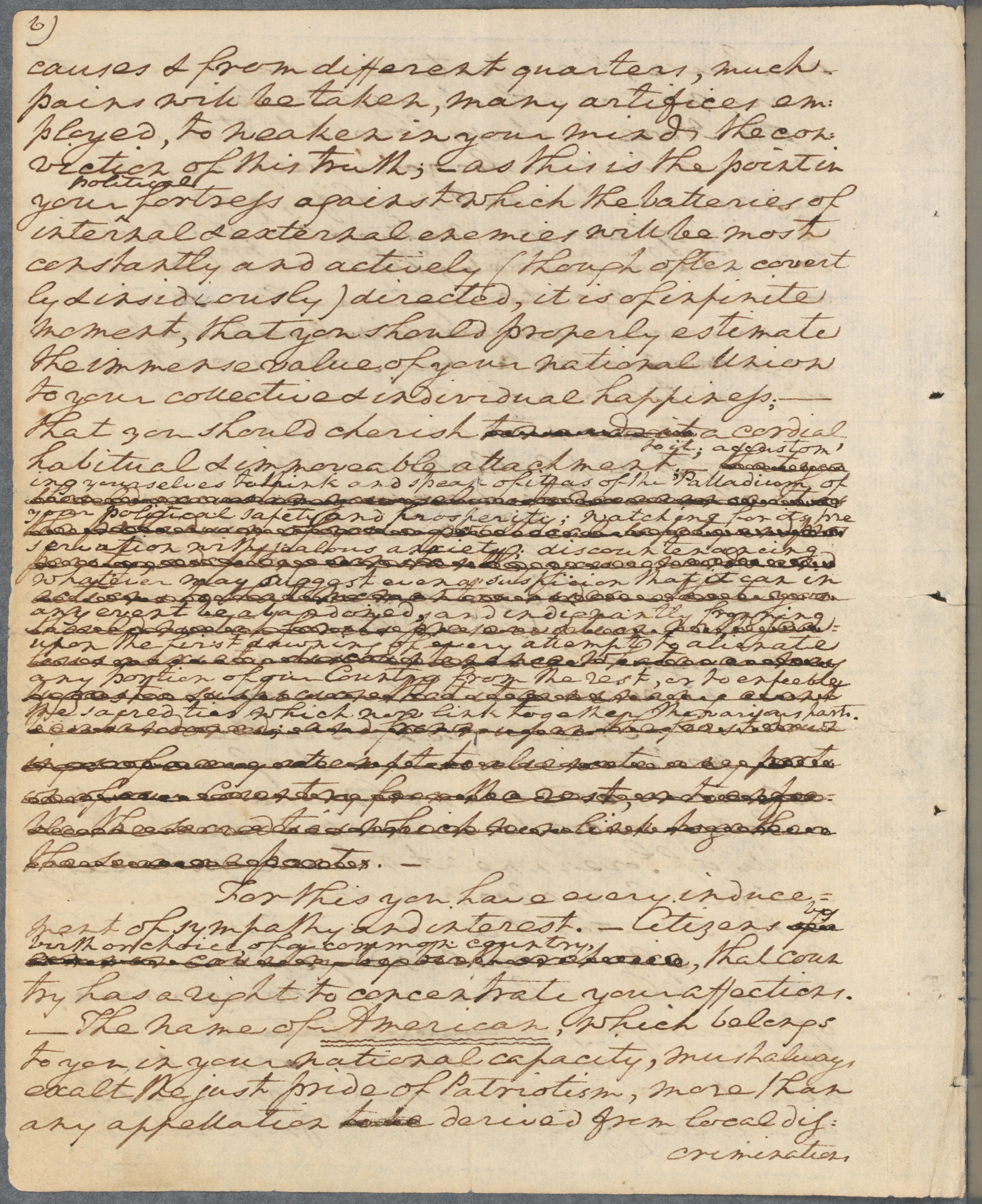 George Washington Warned Against Political Infighting in His Farewell ...