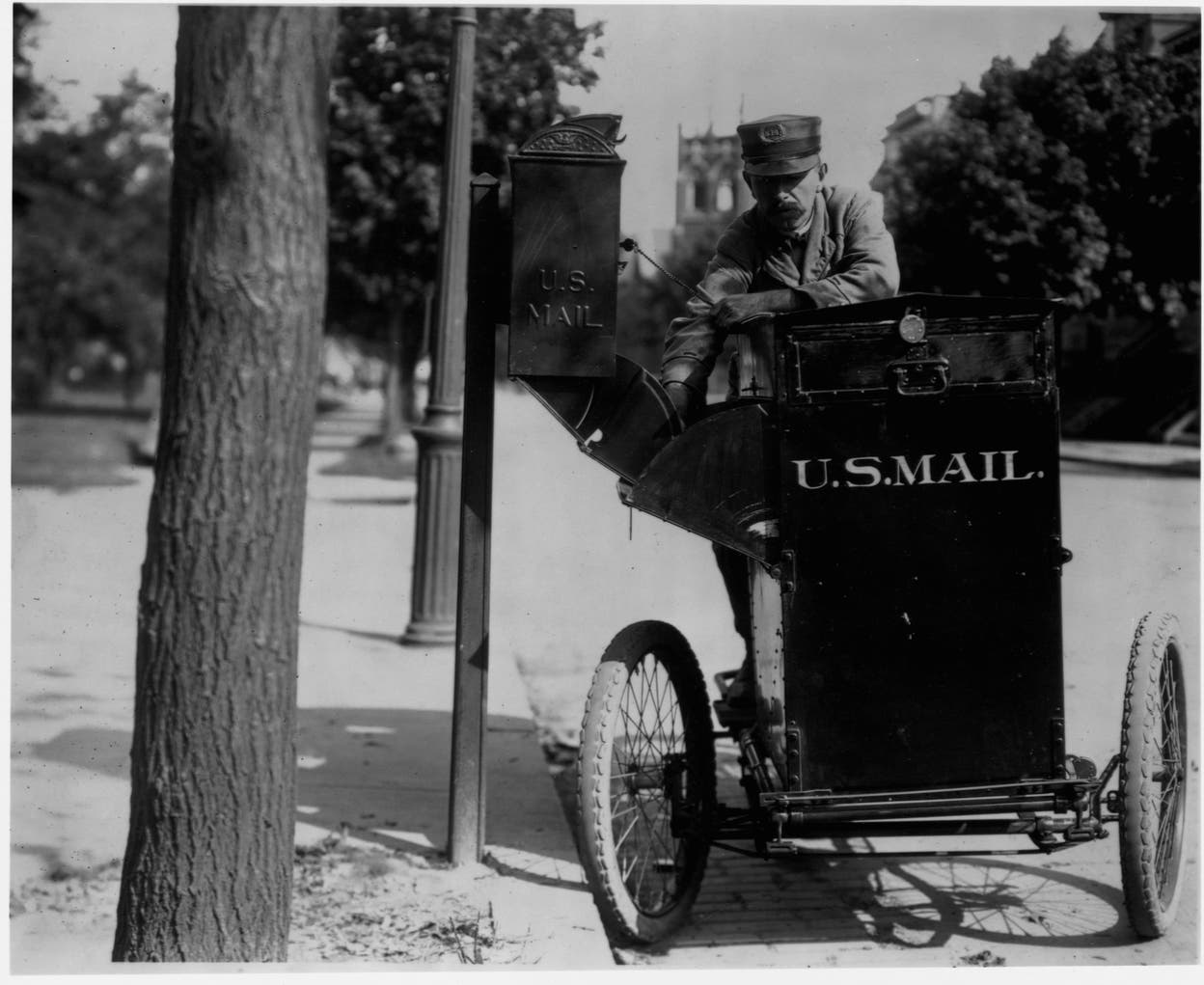 How The US Post Office Has Delivered The Mail Through The Decades HISTORY how-the-us-post-office-has-delivered-the-mail-through-the-decades-history