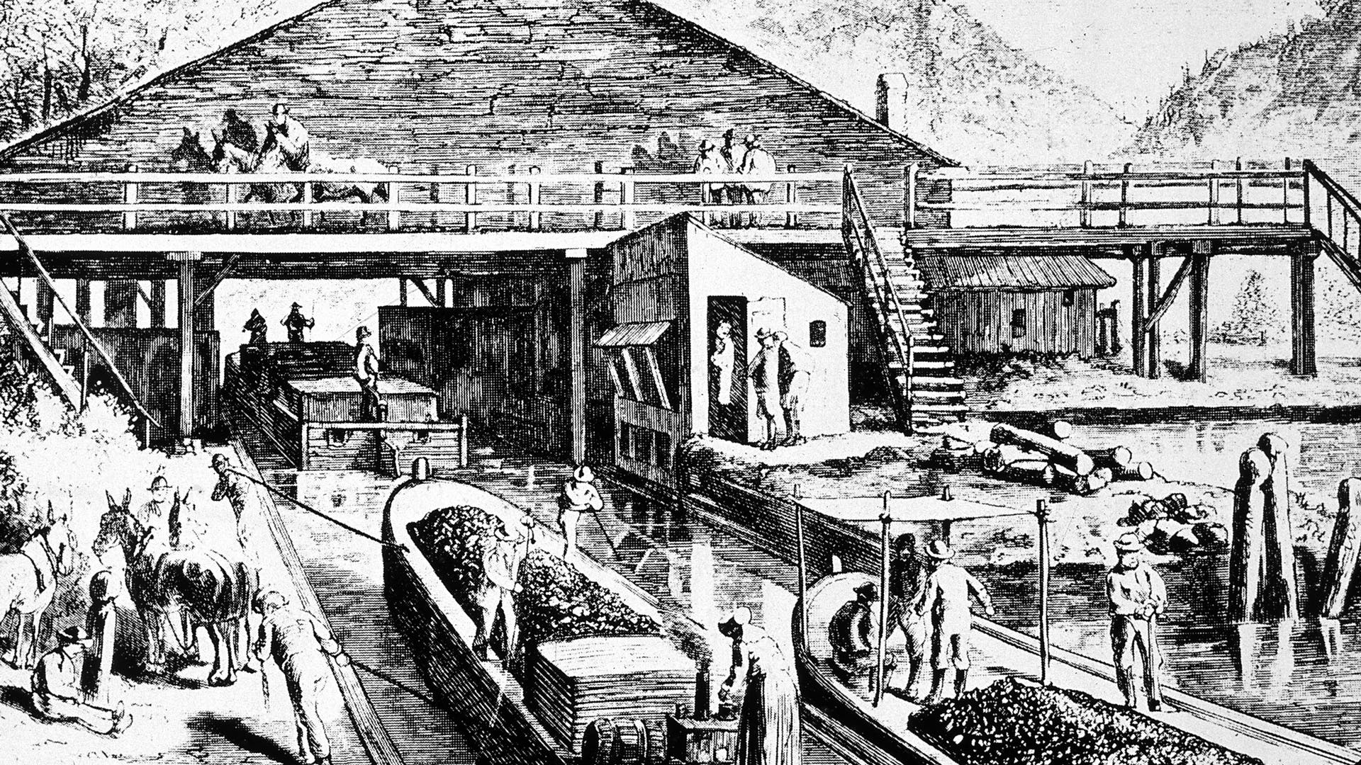 How The Erie Canal Was Built With Raw Labor And Amateur Engineering History