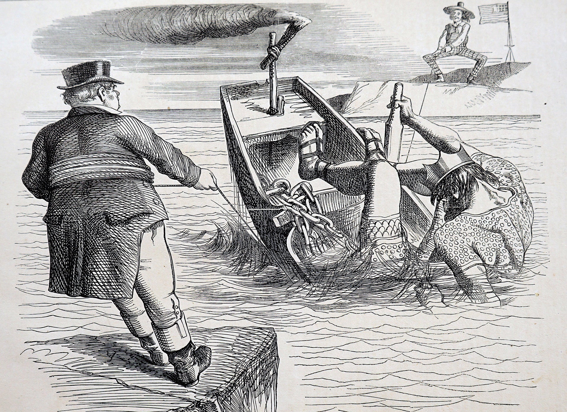 The Transatlantic Cable Laying