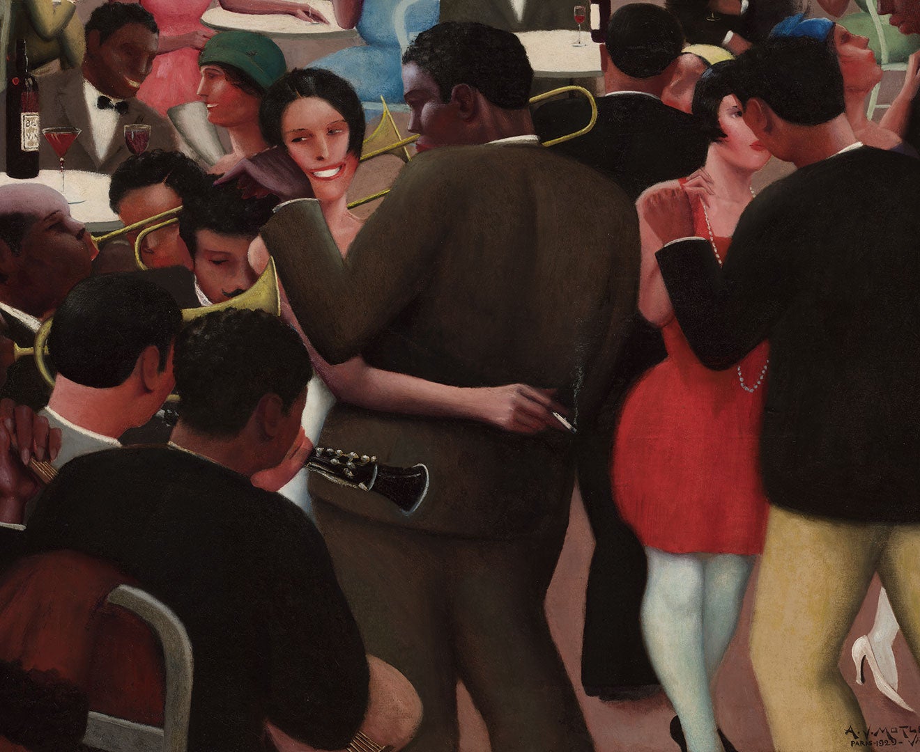 Archibald Motley Women Portrait Of A Cultured Lady By Archibald John